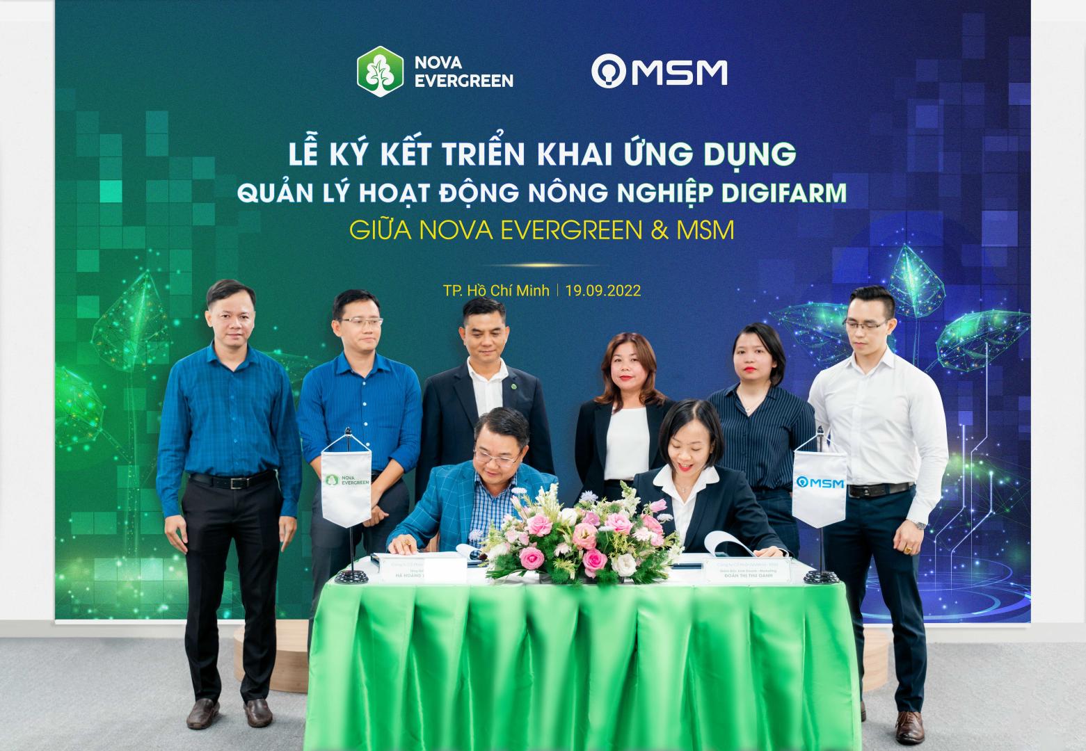 Nova Evergreen triển khai ứng dụng quản lý hoạt động nông nghiệp